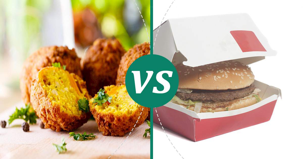 Big Mac vs Falafel: Calories & Nutrition Showdown