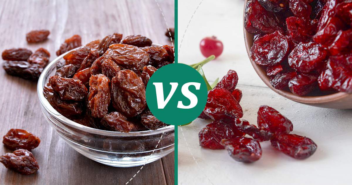 Dried Cranberries vs Raisins: Key Differences, Benefits & Best Choice