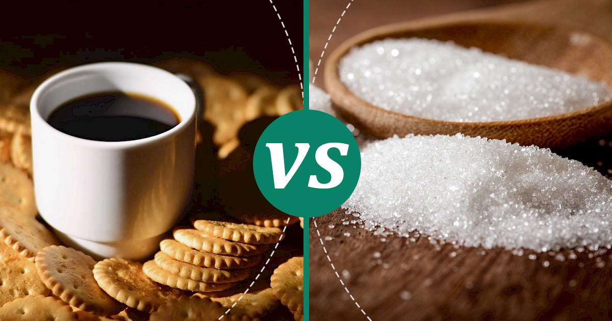 Sugar vs Biscuits: Nutrition, Calories & Protein Compared