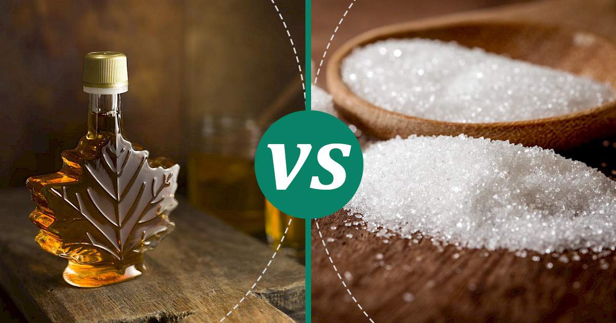 Maple Syrup Vs Sugar Nutrition at Charlene Ortega blog