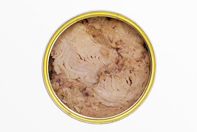 Tuna Can in Oil Calories and Nutrition (100g)