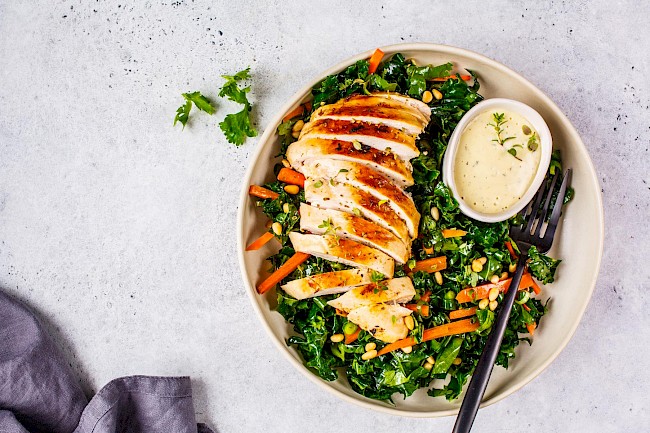 Caesar Dressing Calories and Nutrition (100g)