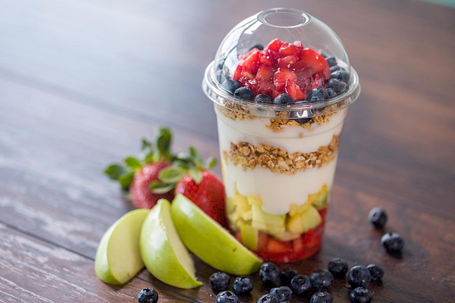 Yogurt Parfait Calories and Nutrition (100g)