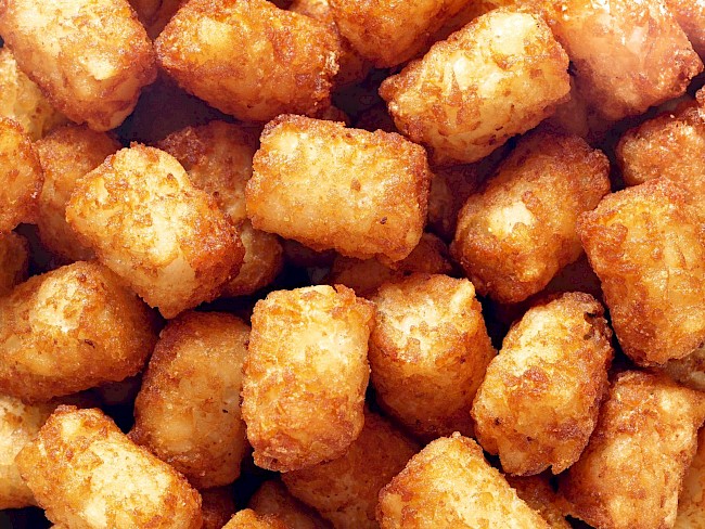 Tater Tots, Potato Tots Calories and Nutrition (100g)