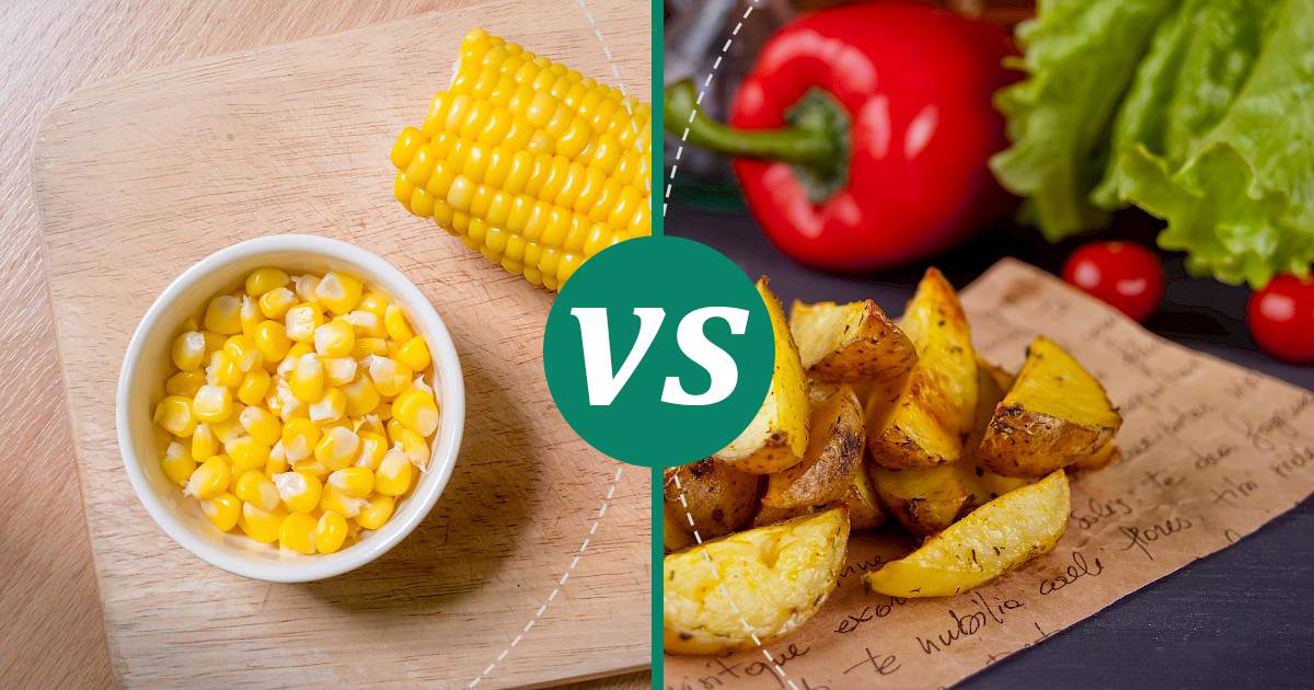 Potato vs Sweetcorn: Nutrition, Calories & Protein Compared