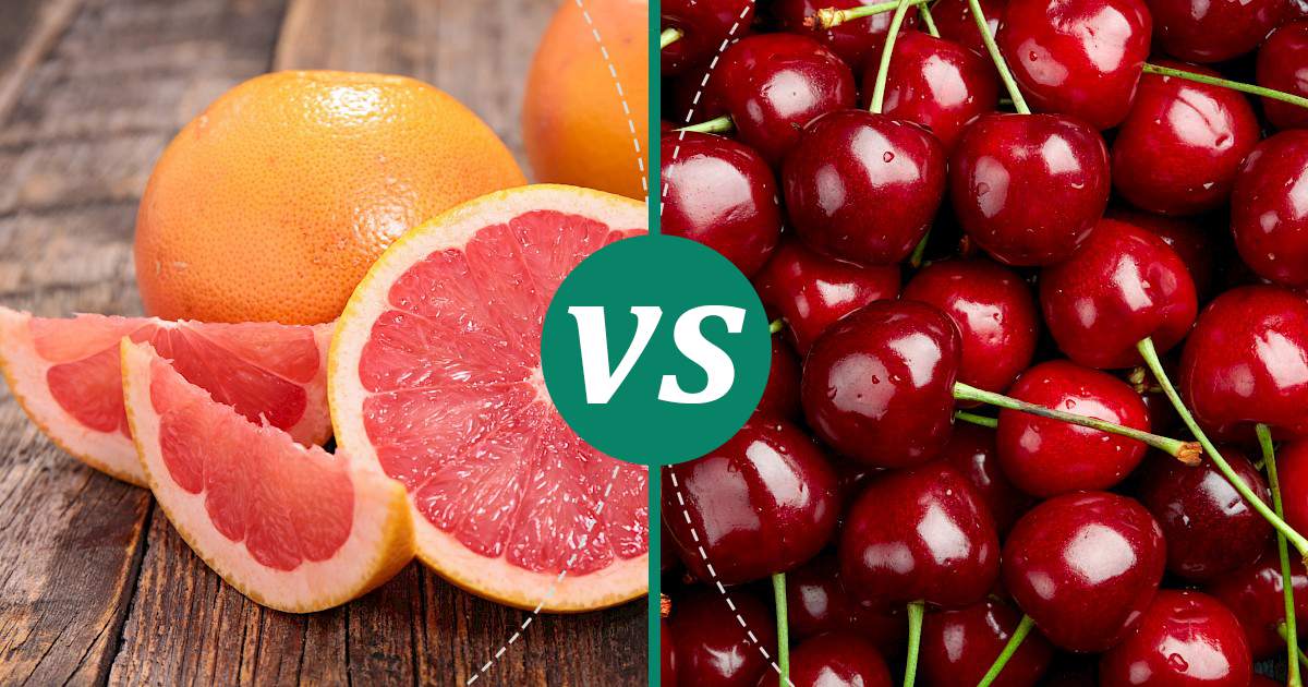 Cherries vs Grapefruit: Nutrition & Calories Compare
