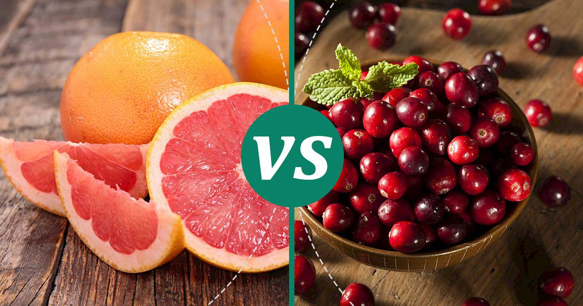Cranberries vs Grapefruit: Nutrition & Calories Compare
