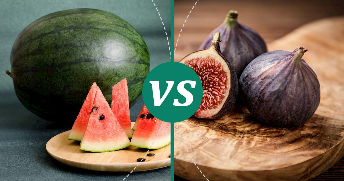 Fig vs Watermelon: Nutrition Showdown