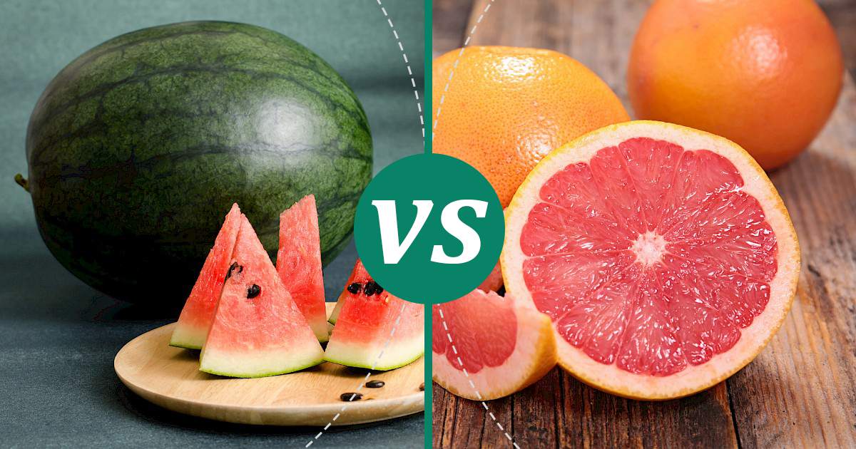 Grapefruit vs Watermelon: Nutrition & Calories Compare